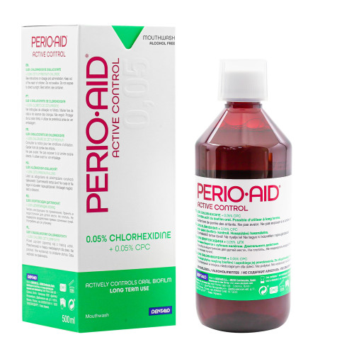 Ополаскиватель Dentaid Perio-Aid Active Control, 500 мл купить в ...